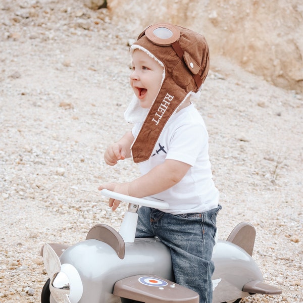Baby Aviator Hat Toddler Pilot Hat Bomber Hat Childs Aviator With ...