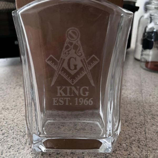 Free Mason Whiskey Decanter Gift Set, Mason Scotch Decanter Set ...