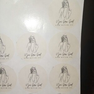 Custom Round Stickers Custom Labels Round Labels Custom | Etsy