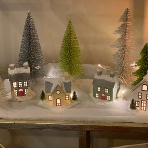 Rose Window Putz Church Christmas Craft Kit Build Decorate - Etsy