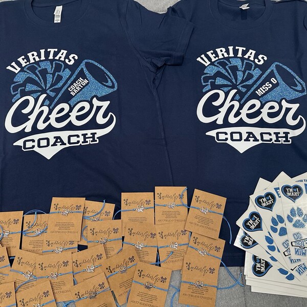 Glitter Cheer Shirt,cheer Coach Shirt,cheerleader Shirt,custom Name ...