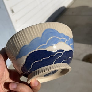 Cloud Bowl Cereal Bowl - Etsy