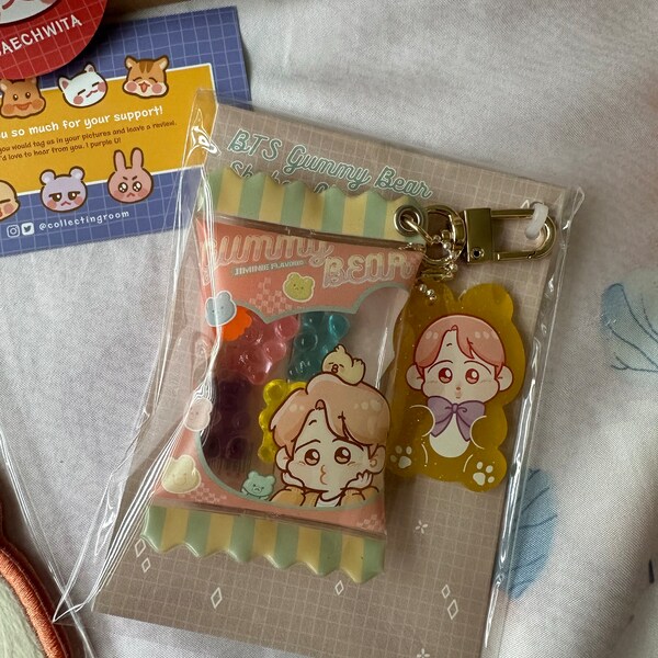 BTS Gummy Bears Shaker Charms - Etsy