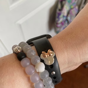 Hot Pink With a Bow Band Charm™ - Etsy