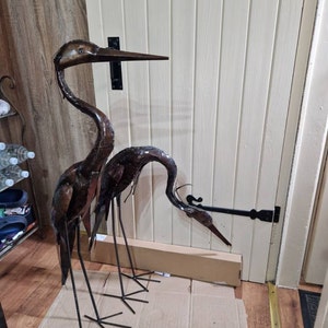 Metal Pheasant Garden Ornament Sculpture Art Handmade Recycled Metal ...