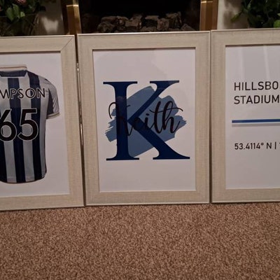 Personalised Fantasy Football FPL Print Wall Art Poster Custom Home ...