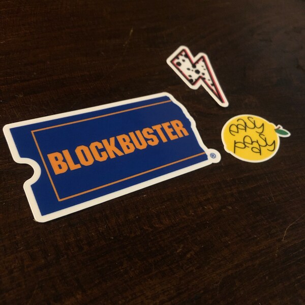 Blockbuster Sticker | Blockbuster Video Sticker | Retro Sticker ...