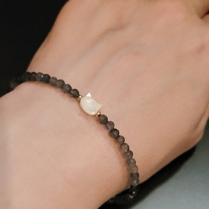 Tourmaline Pearl Protection Bracelet14kgf Adjustable Bracelethealing ...