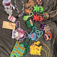 Dinosaur Perler Kandi, Dinosaur Perler Bracelet, Perler Kandi Bracelet ...