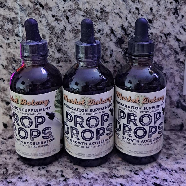 Market Botany Prop Drops - Liquid Propagation Supplement, Root Growth ...