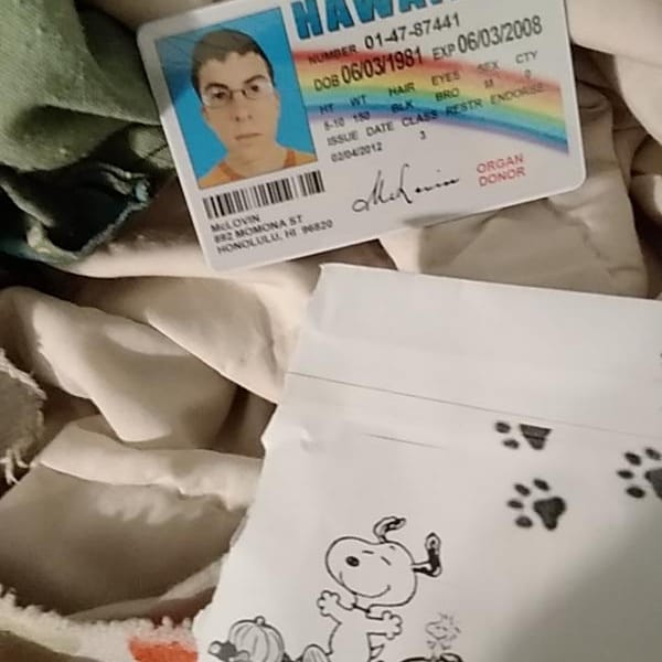 Mclovin ID Card From Movie Superbad With Hologram - Etsy