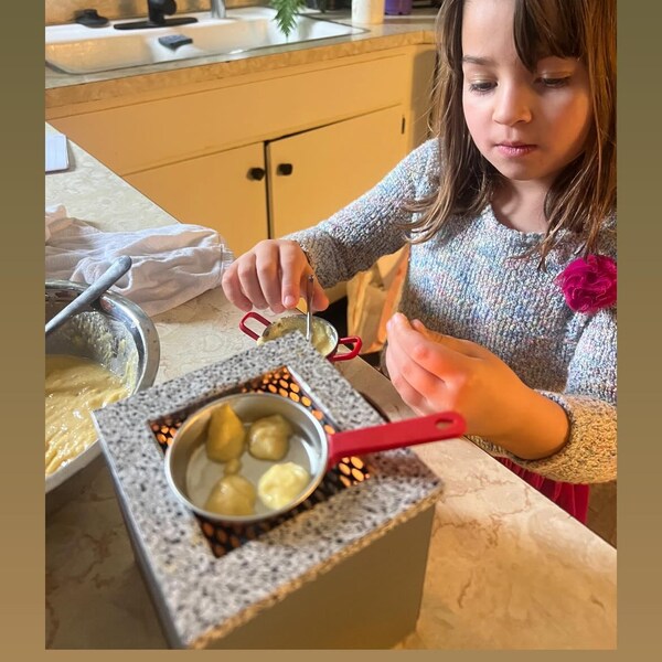 Real Mini Kitchen Set for Tiny Cooking / Perfect Gift for Your Children ...