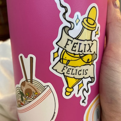 Felix Felicis Potion Vinyl Sticker, Potter Sticker, Potions, Potions ...