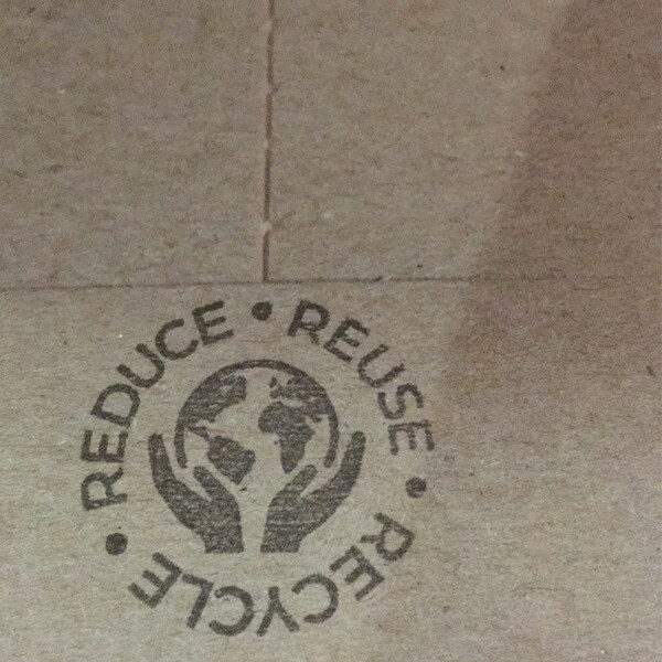 Reuse Reduce Recycle Stamp for Sustainable Packaging, Eco Packaging ...