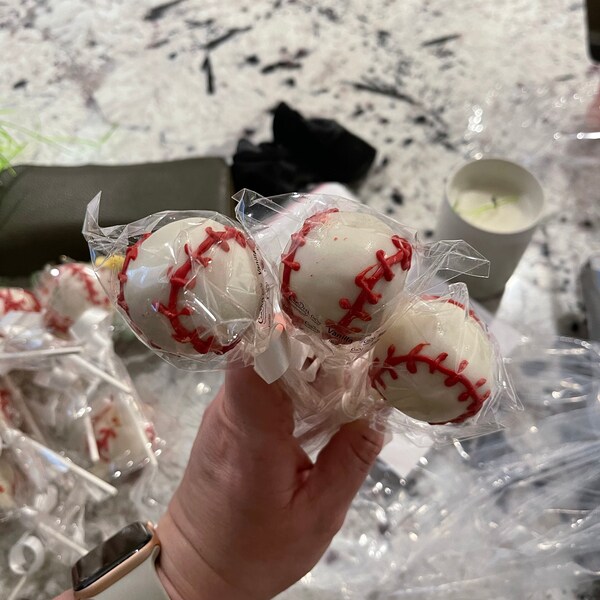 Soccer Ball, Basketball or Baseball Cake Pops - Etsy