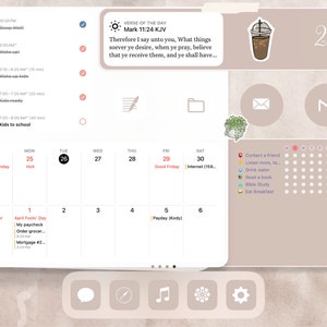 Aesthetic IOS 17 Theme Kit, iPad Wallpaper, iPhone Icons, Widgets ...
