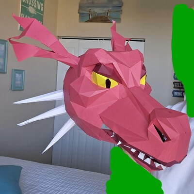 DRAGONA SHREK MASK Diy - Etsy UK