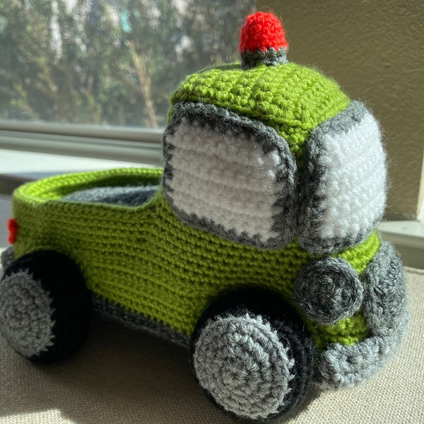 Tow Truck PDF Crochet Pattern - Etsy