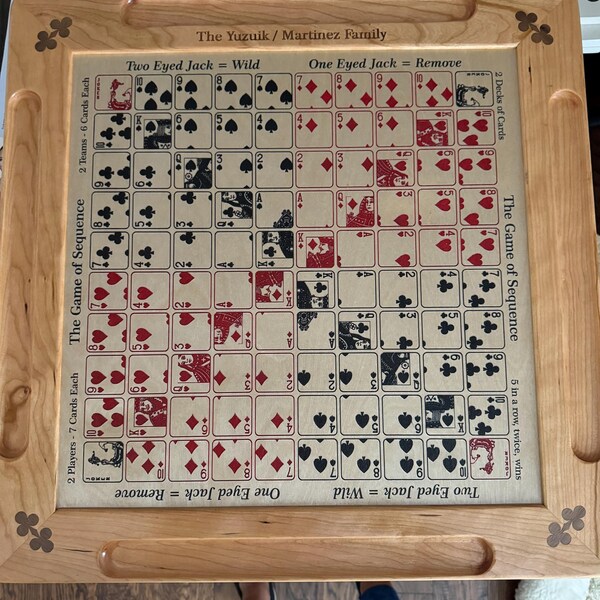 Dice Poker Game Board - Etsy