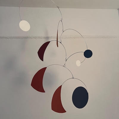 Triangle Mobile / Silver Finish - Etsy