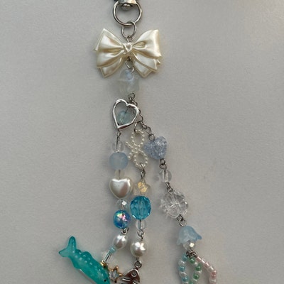 Sea/ocean Collection Beaded Keychains Cute, Aesthetic, Pretty, and Flow ...