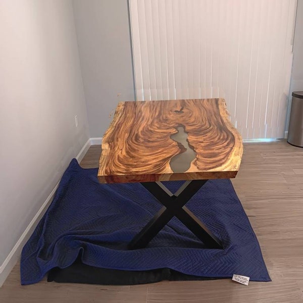 Big SALE! 14ft Extra Long Live Edge Slab, Extra Long Conference Table ...