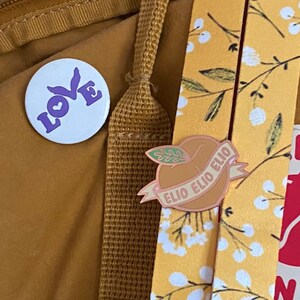ELIO Enamel Pin - Etsy