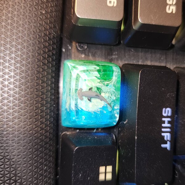 Hammerhead Shark Artisan Keycaps, Cute Artisan Keycap for ESC ...