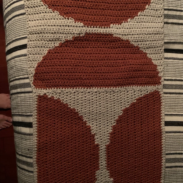 MCM Throw X Crochet Pattern - Etsy