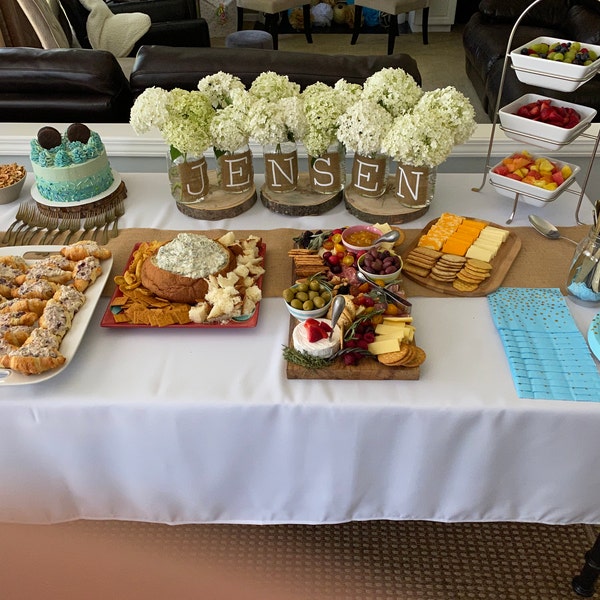 Burlap Table Runner With Ties - Wedding Runner Holiday Decorating Home ...