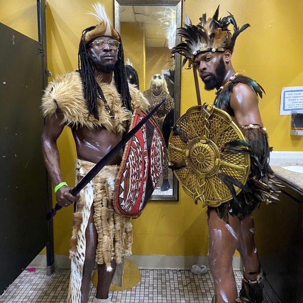 Zulu Men’s Traditional Regalia- Ibheshu - Etsy