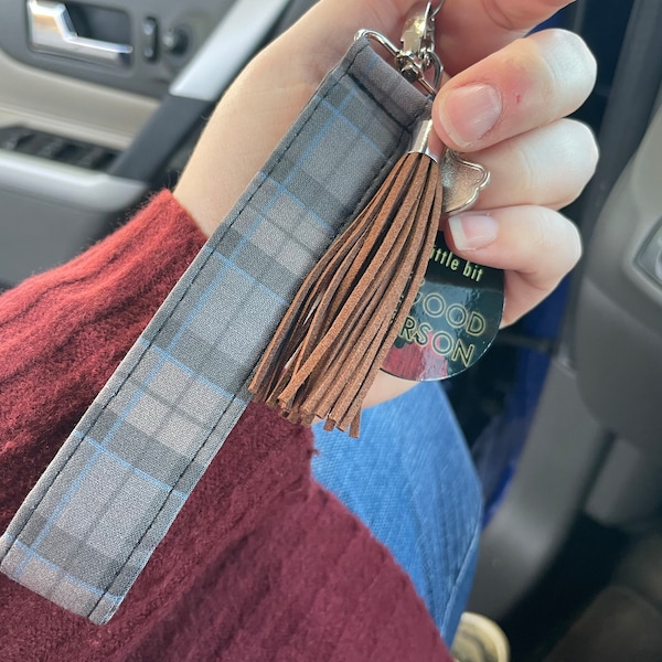 Tartan Plaid Keychain | Celtic Sassenach Gifts for Women | Jamie Fraser ...
