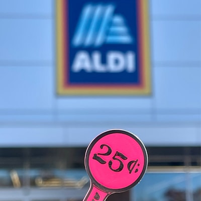 ALDI QUARTER, Quarter KEEPER, Aldi Token, 3d Printed Unique Aldi ...