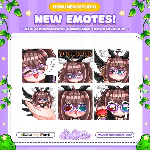Custom Chibi Cute Stream Pet Widget / Animated Stream Widget / Pet ...