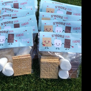 PRINTABLE Smores Valentines Day Kid Gifts for School Valentines ...