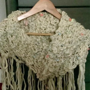 Counting Sheep Scarf Knitting Pattern // Easy Knitting Pattern, Knit ...