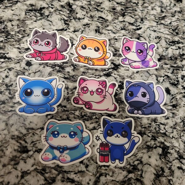 Meemeows Celestial Pack, Aphmau Cute Cats Clipart, Meemeow, Alien ...