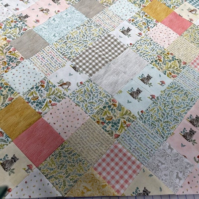 The Flower Farm Quilt Kit by Bunny Hill for Moda Fabrics - Etsy