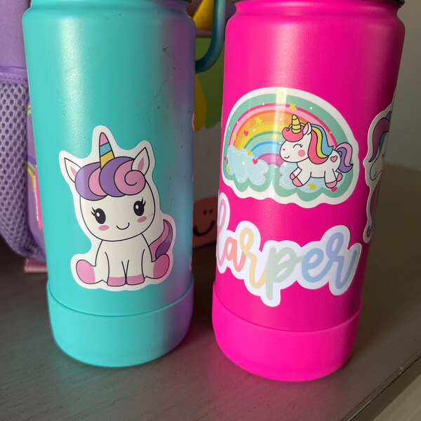 Cute Unicorn Stickers Pack of 10 Assorted Unicorn Sticker for Kids ...