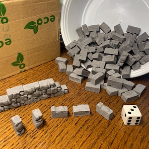 Silicone Mold, Miniature Cinder Block Mold, 1:12 Scale, Mini Bricks ...