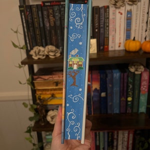 SIGNED: the Fragile Threads of Power Hand-painted BOOK EDGES V E Schwab ...