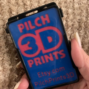 Quad RSA Token Holder Token Cadey custom Options Available | Etsy