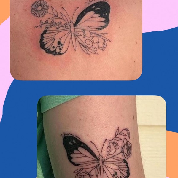 CUSTOM Tattoo Design | Digital Tattoo Design | Personalized Tattoo ...