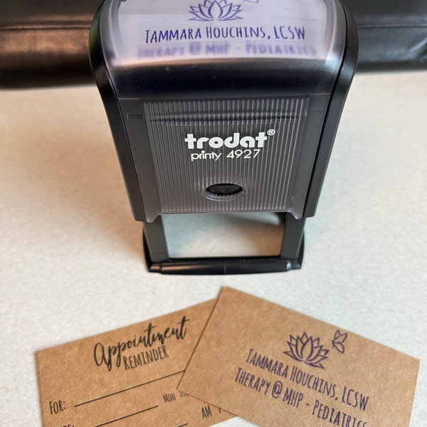 Custom Self-inking Stamp | Custom Logo Stamp | Eco-friendly Packaging ...
