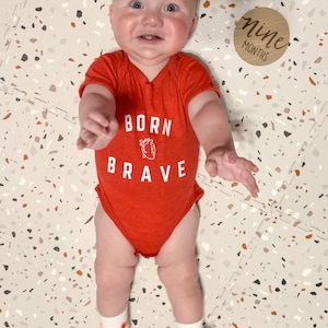 Born Brave Heart Warrior Shirt Heart Surgery Gift Chd Awareness Heart ...