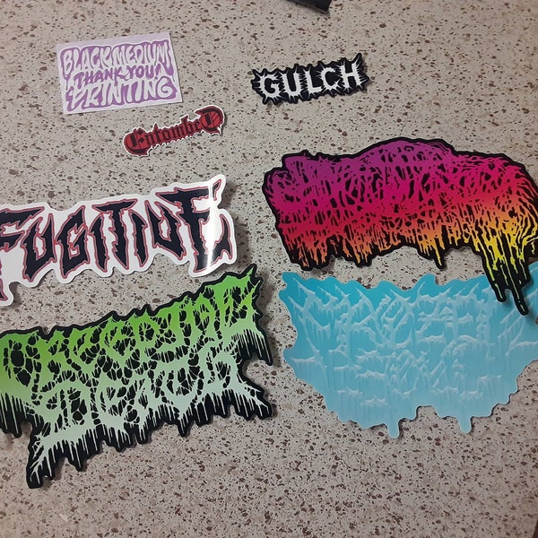 Gulch Band T-shirt black on White - Etsy