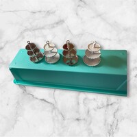 2pcs Cute Mini Bakery Set Mini Pastries Mini Pretzels Mini Bread for ...