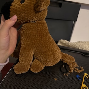 Crochet Dog Pattern Amigurumi Realistic Doggie Puppy PDF Tutorial - Etsy