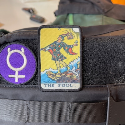 The Fool Tarot Card Special Forces Military 2x3 Morale Patch With Hook ...