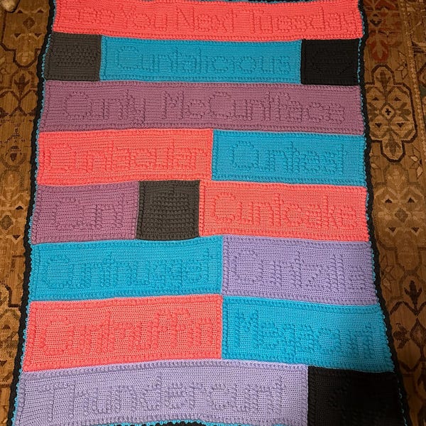 Crochet Pattern//cuntalicious//bobble Stitch//graph and Written ...